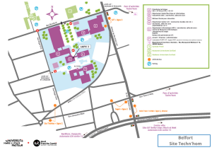 Cinq sites de formation - IUT NFC